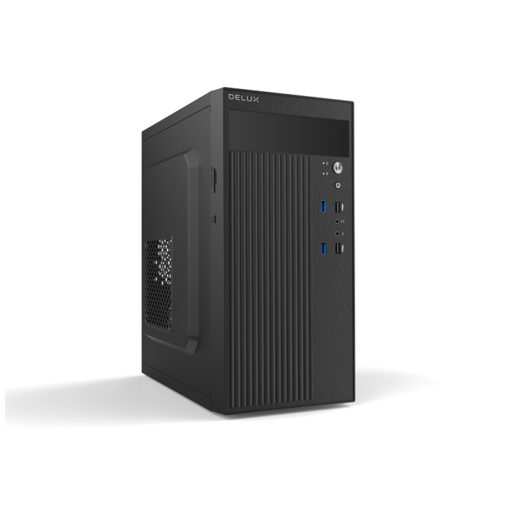Delux J603 ATX Mid Tower Casing with Pre-installed PSU