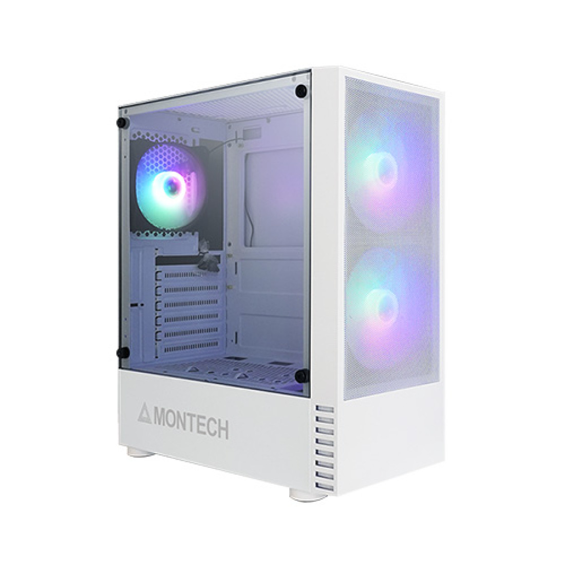 Montech X2 Mesh ATX Mid-Tower Gaming Casing – White Edition